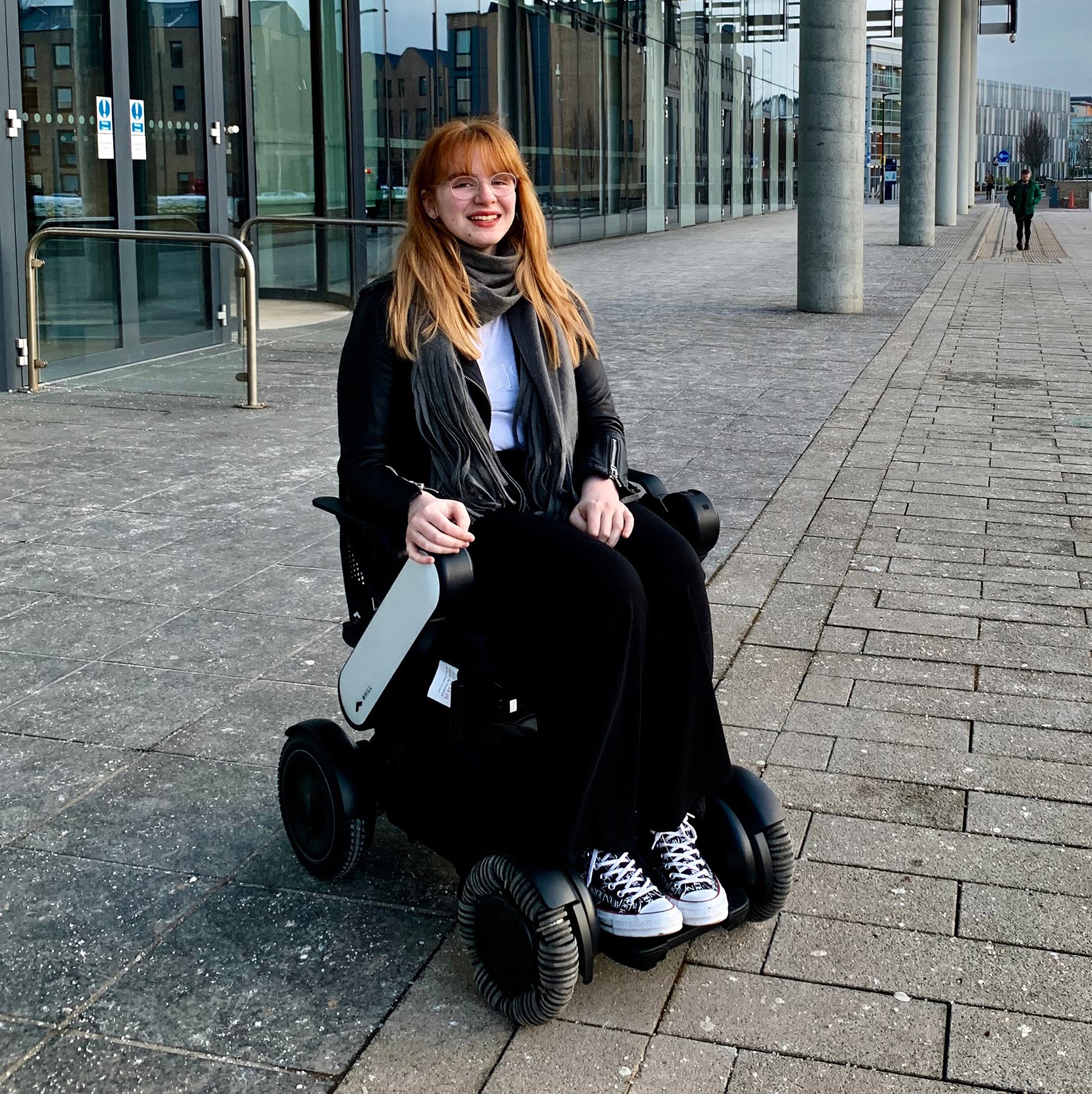 "As soon as I saw the WHILL I fell in love with it" Lauren - TGA Mobility