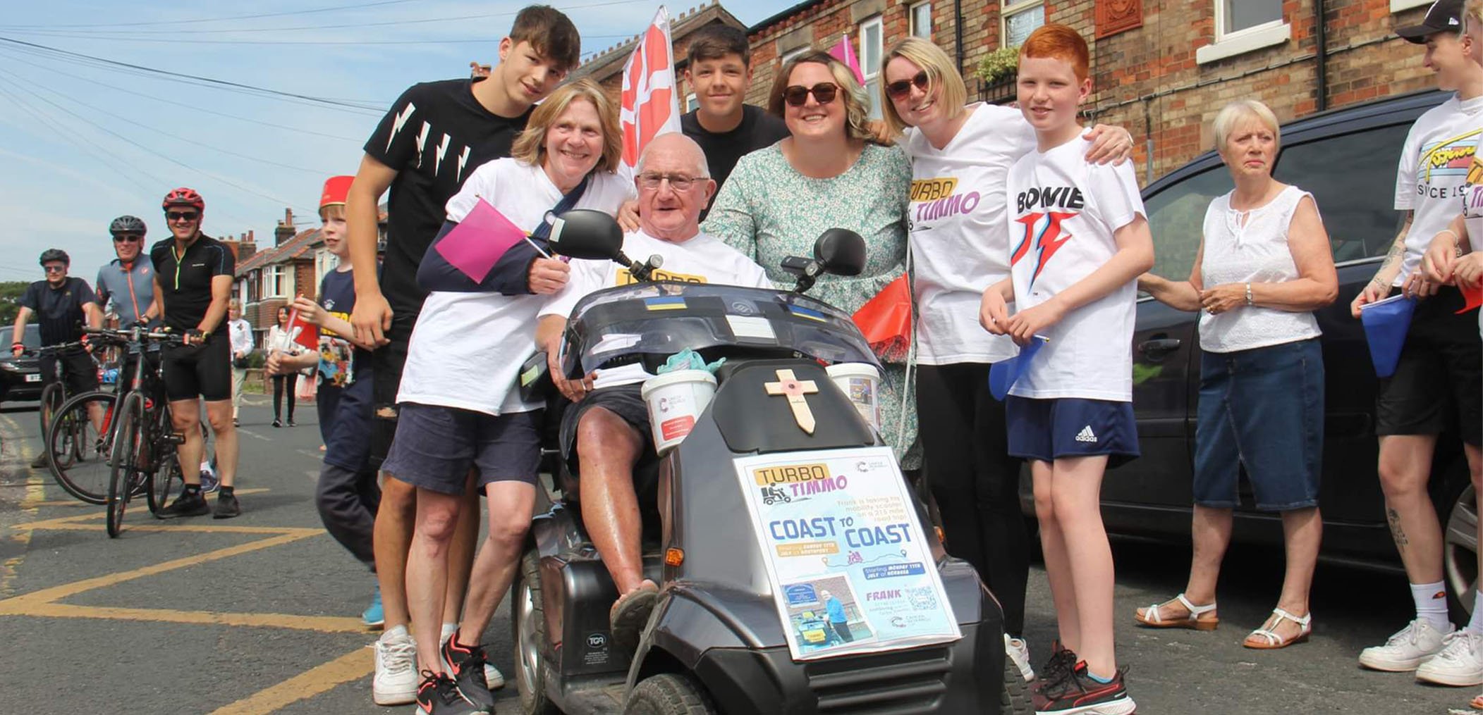 Frank complete Trans Pennine Trail for charity - TGA Mobility