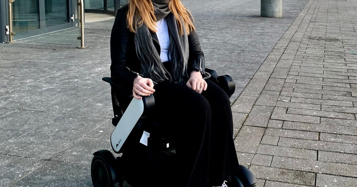 "As soon as I saw the WHILL I fell in love with it" Lauren - TGA Mobility