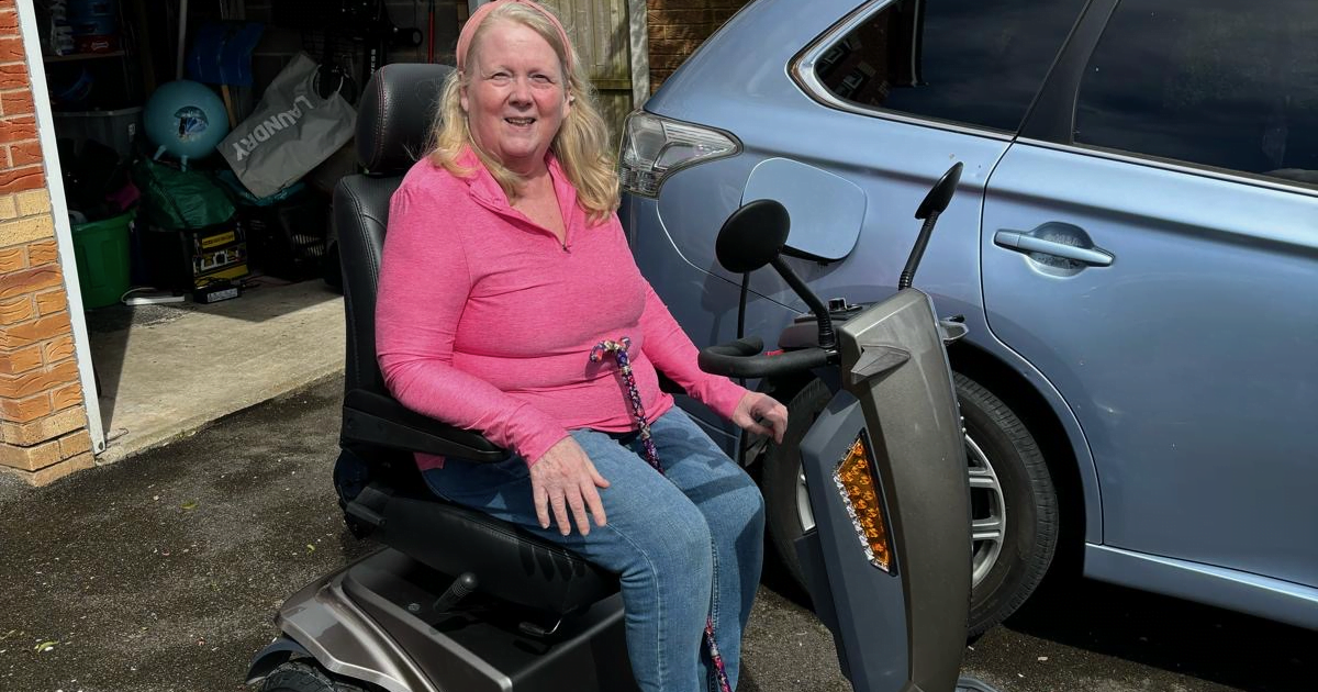 Our MS Society competition winner, Sharron, shares her story - TGA Mobility